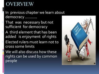 Democratic rights notes pdf simple ,short and brief notes of democratic ...