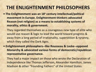 The Origins of Democratic Thought in America | PPT