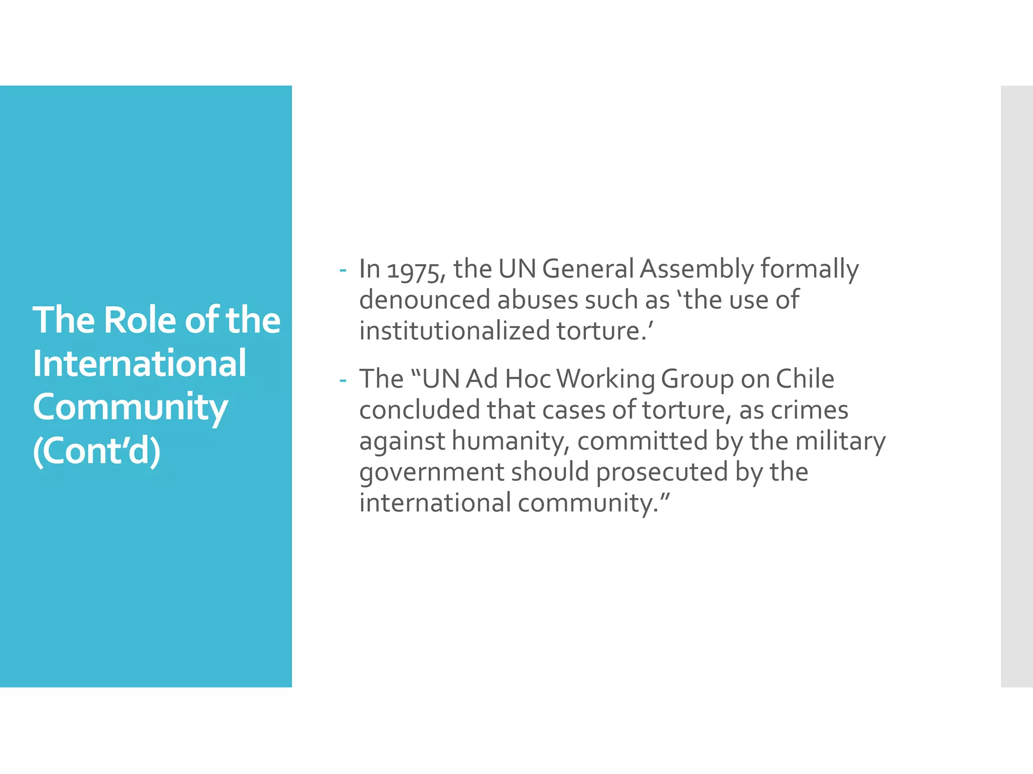 The Democratic Transformation in Chile | PPT