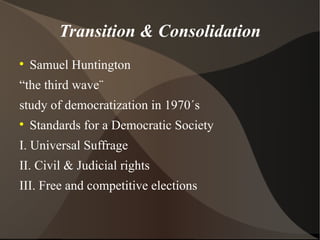 Democratic Transition | PPT