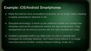 Democratization of Technology | PPTX