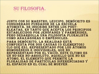 Democrito | PPT