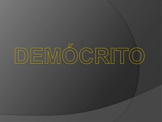 Democrito | PPTX