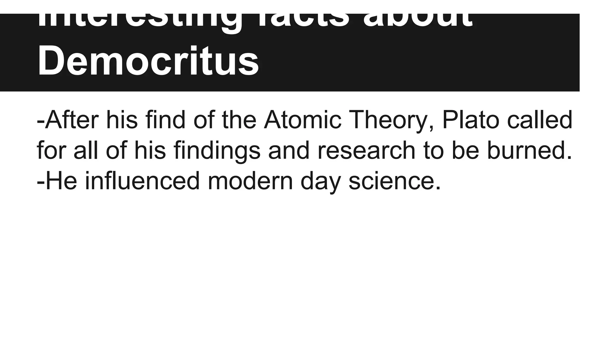 Democritus | PPTX