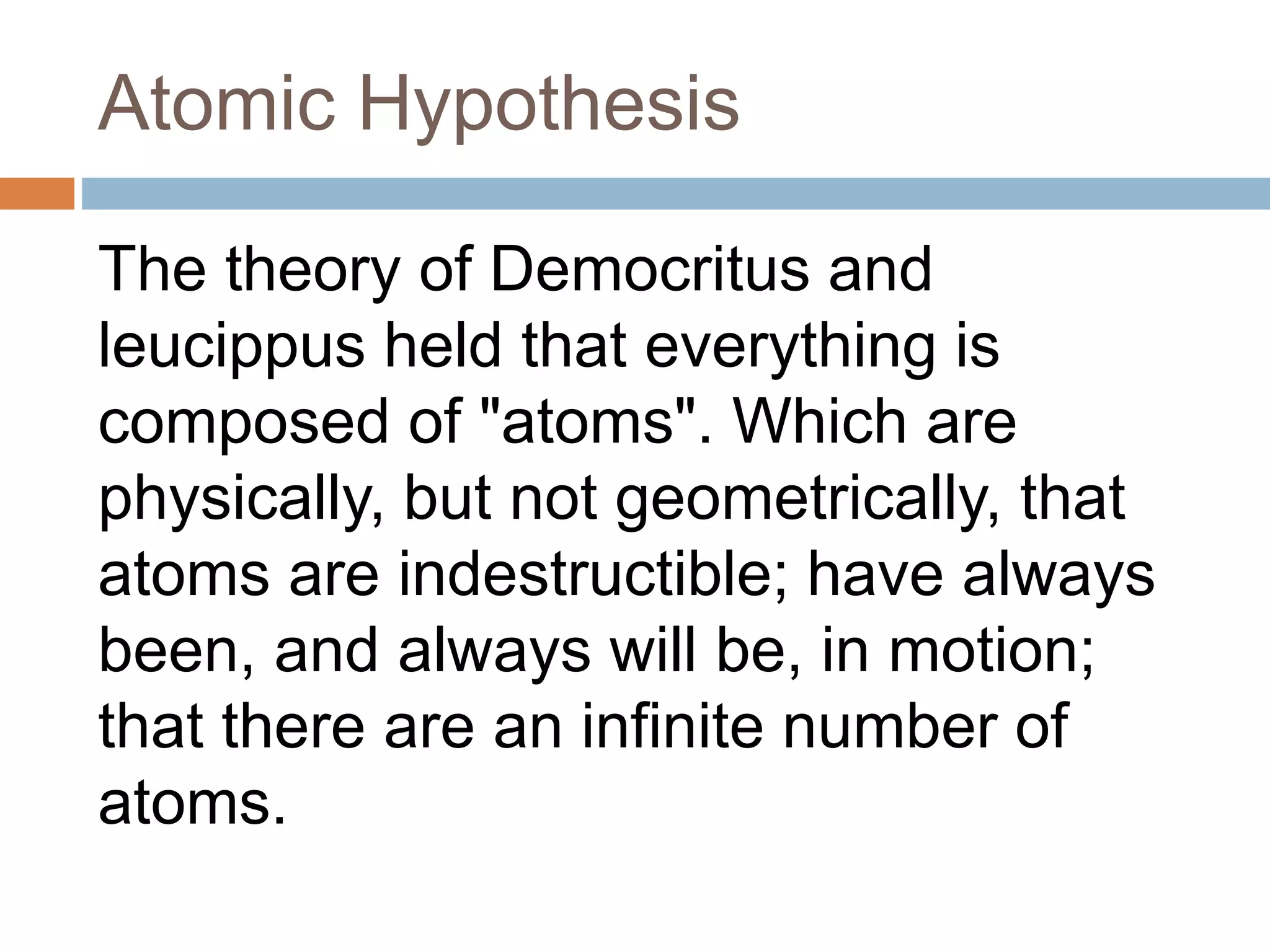 Democritus | PPTX