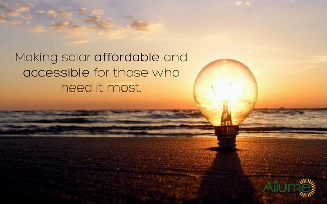 Allume Energy - MAP16 Demo Day Pitch | PPT | Free Download