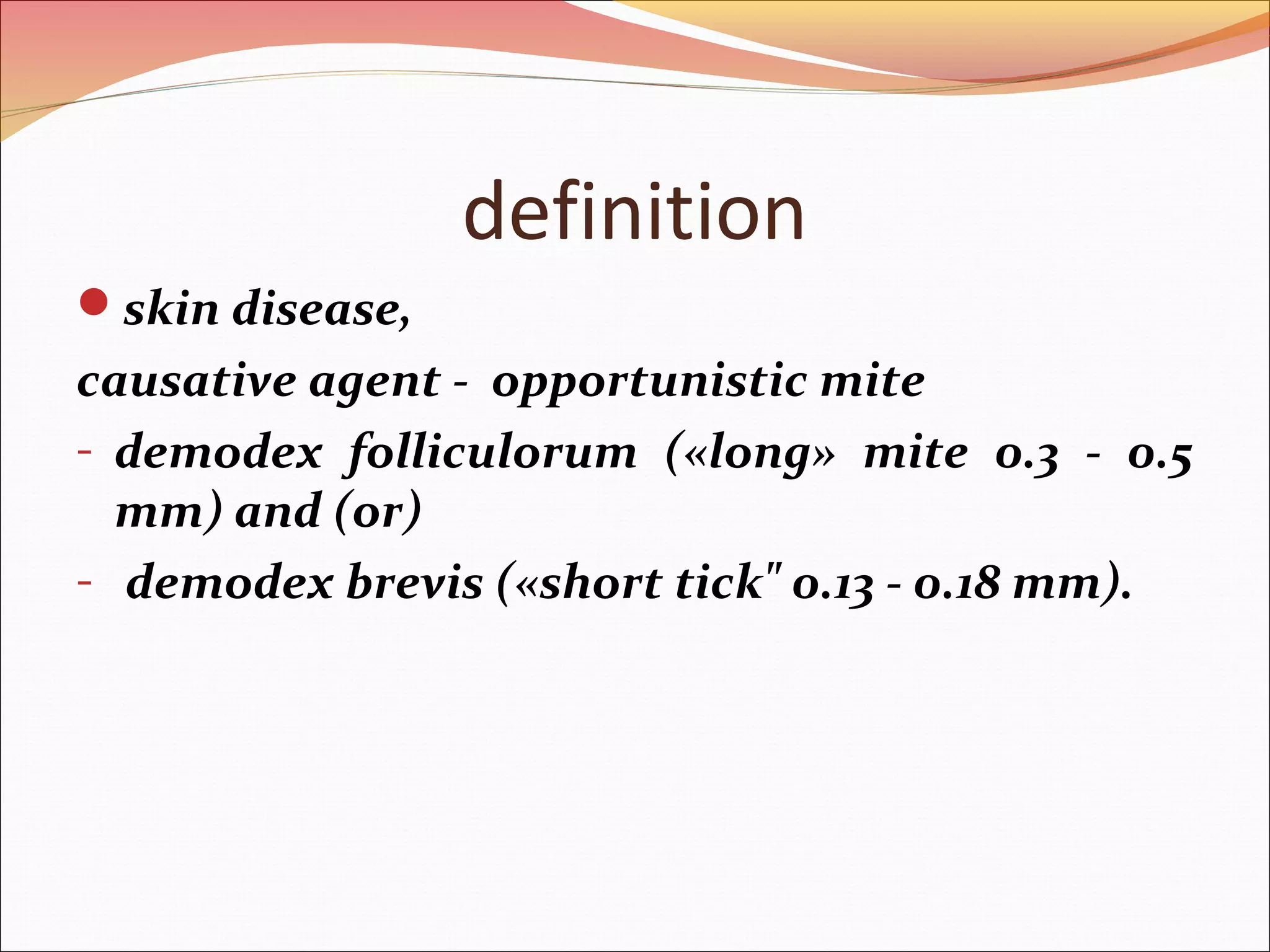 Demodex | PPT