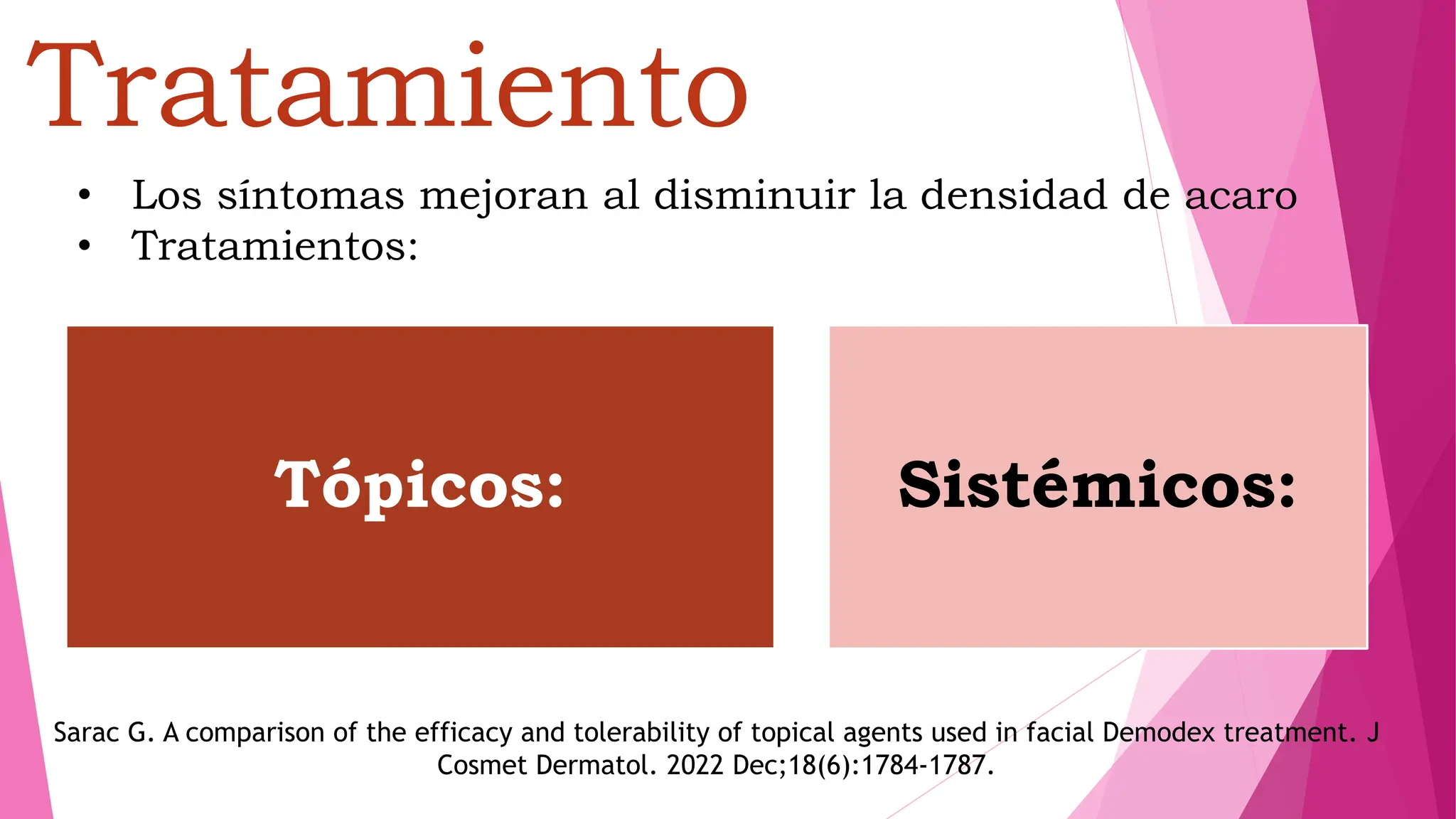 demodicosis, una patología poco frecuente. | PPT