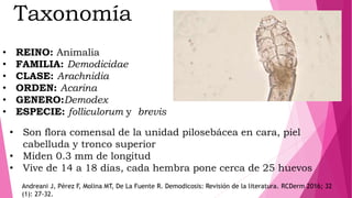 demodicosis, una patología poco frecuente. | PPTX