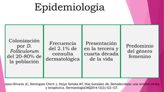demodex. GENERALIDADES Y ENFERMEDADES ASOCIADAS | PPTX