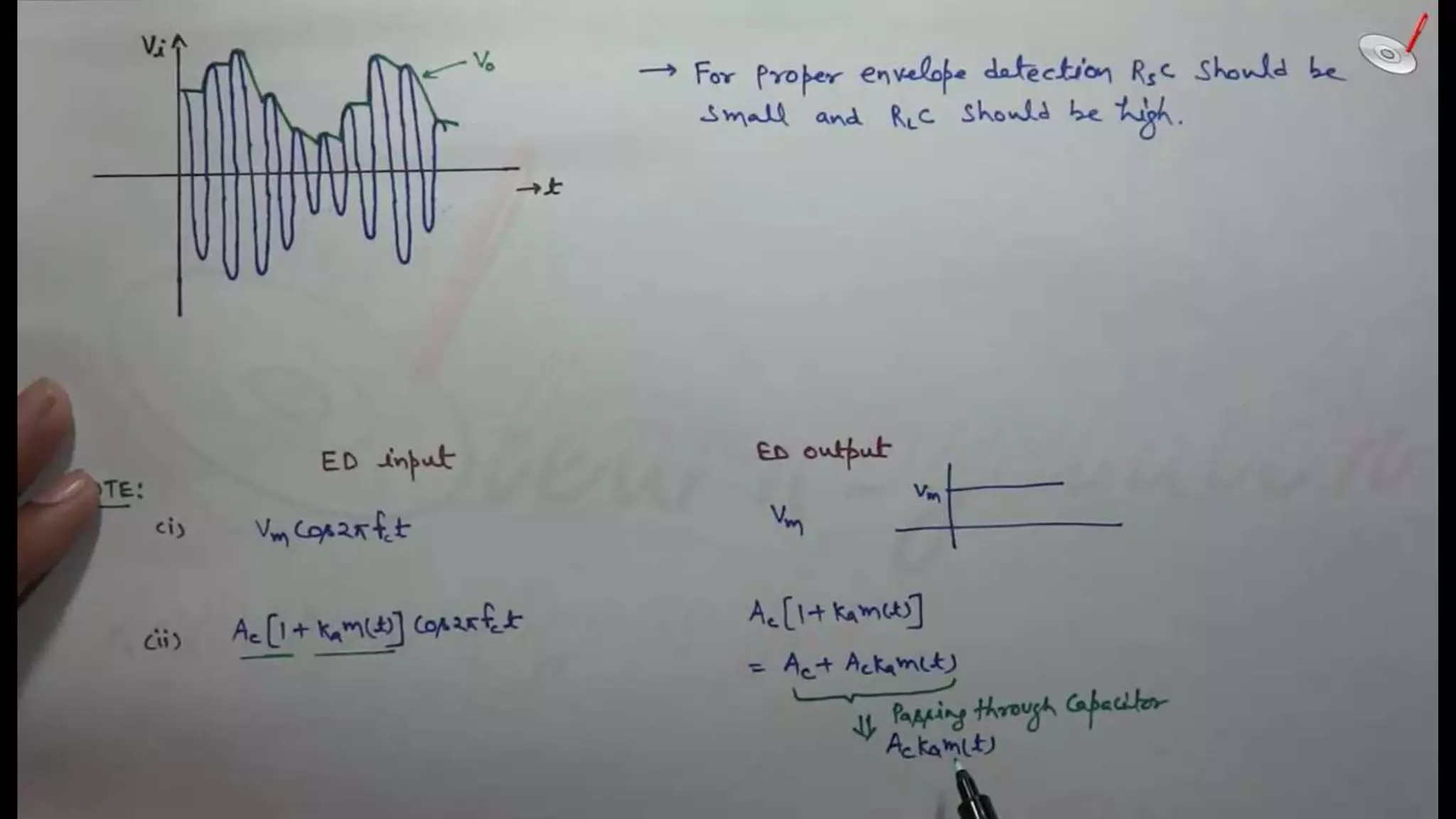 Demodulation Of Am Envelope Detector Pptx Digital Audio Computer Software And Applications