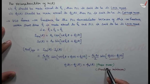 Demodulation of fm pll detector | PPTX | Technology & Computing