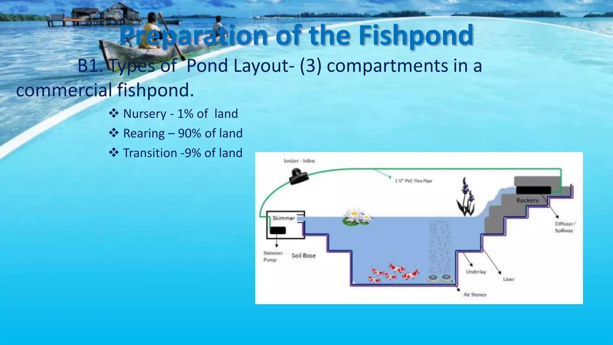 Drawing, Plans, Layout System of Fishery Farm | PPTX