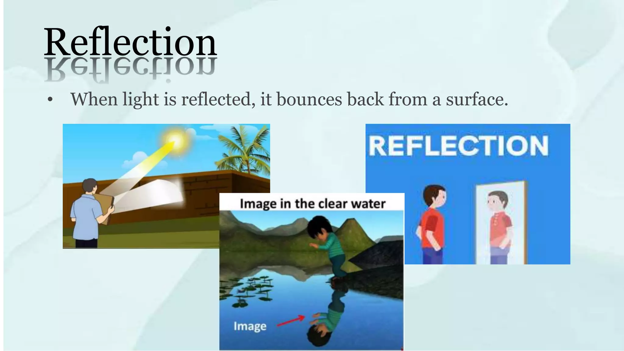 Introduction and Behavior of Light | PPTX