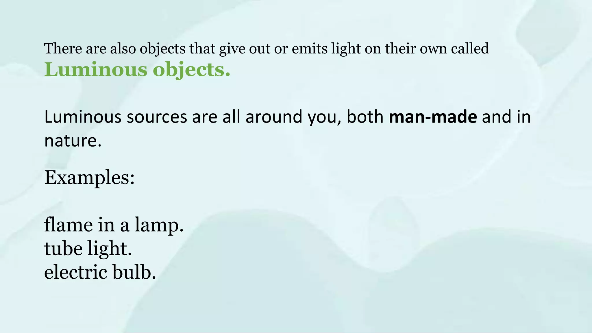 Introduction and Behavior of Light | PPTX