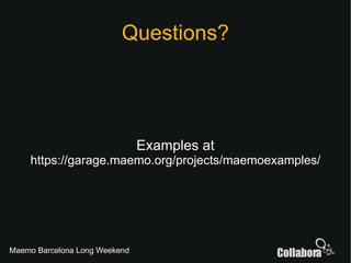 My first Maemo desktop widget | ODP