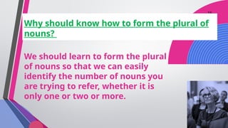 DEMO FOR ENGLISH noun plural and singular | PPTX