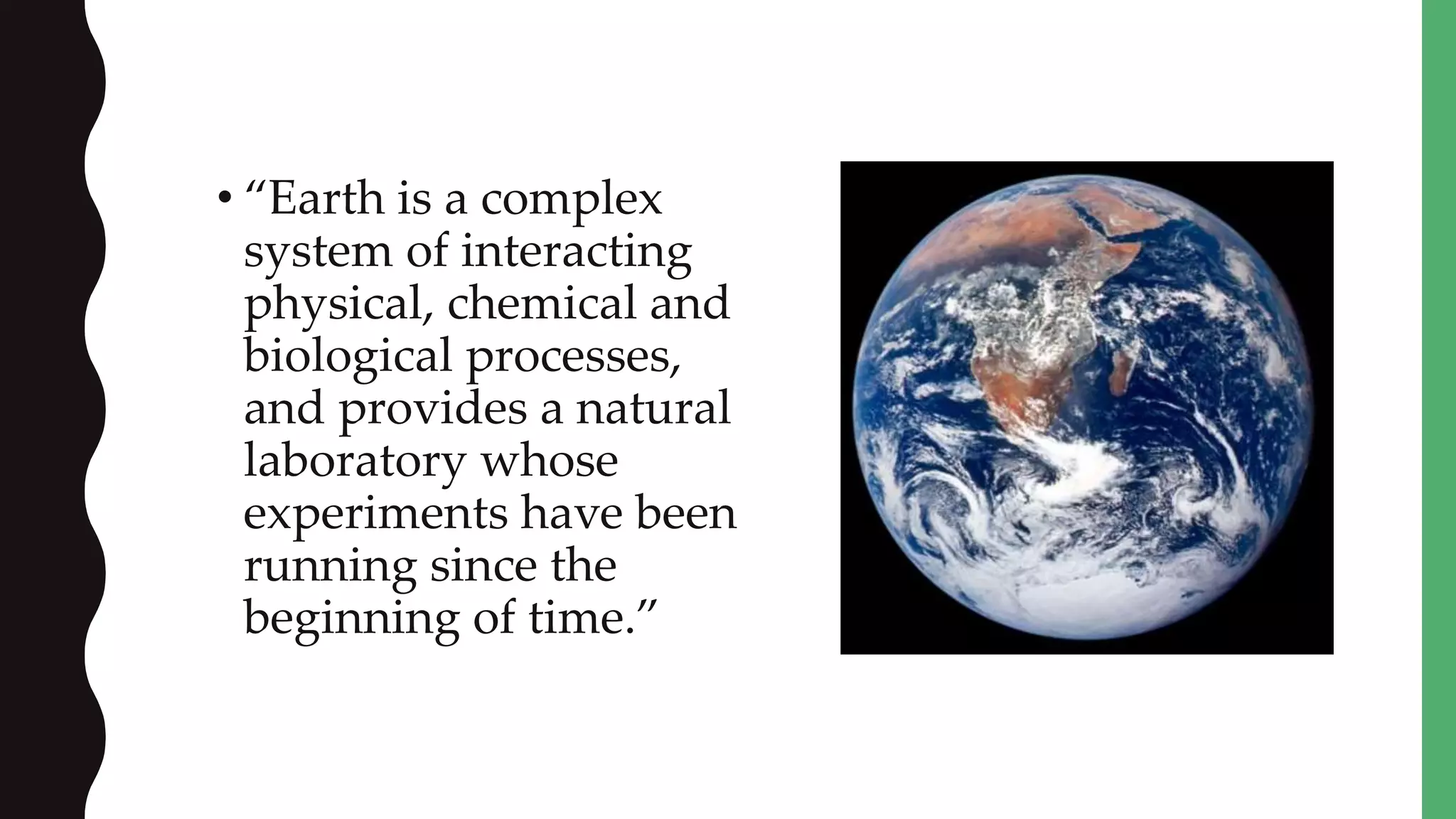 Earth and Life Science - Earth Subsystems Grade 11 | PPTX
