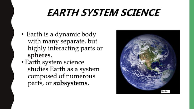 Earth and Life Science - Earth Subsystems Grade 11 | PPTX | Geography | Science
