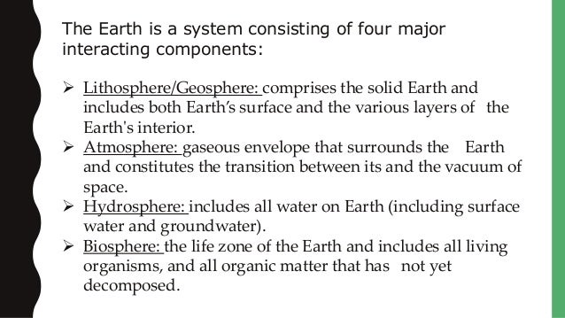 Earth and Life Science - Earth Subsystems Grade 11