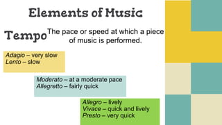 Demo for least matered music competency | PPT