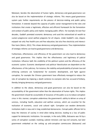 democracy and good governance based on the observation of human rights. | PDF