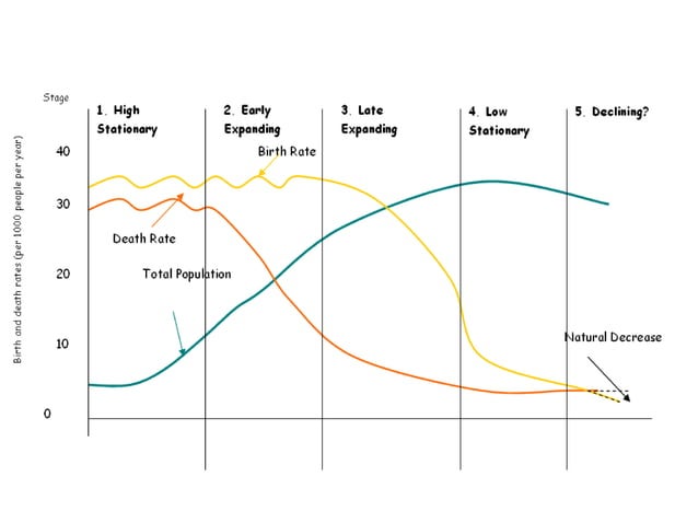 Demographic Transition Model | PPT