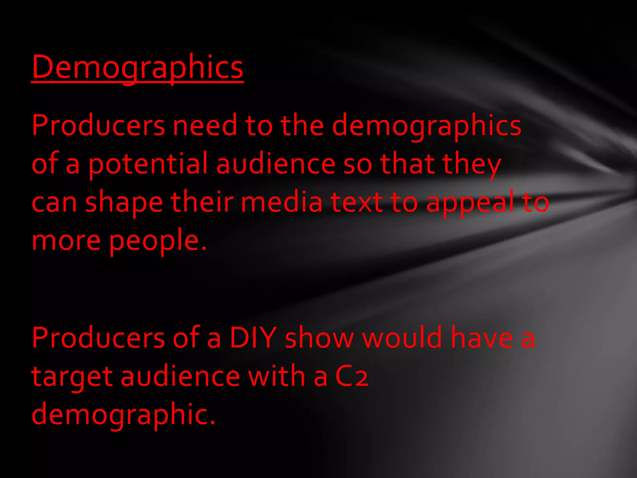 Demographic and phychographics | PPT