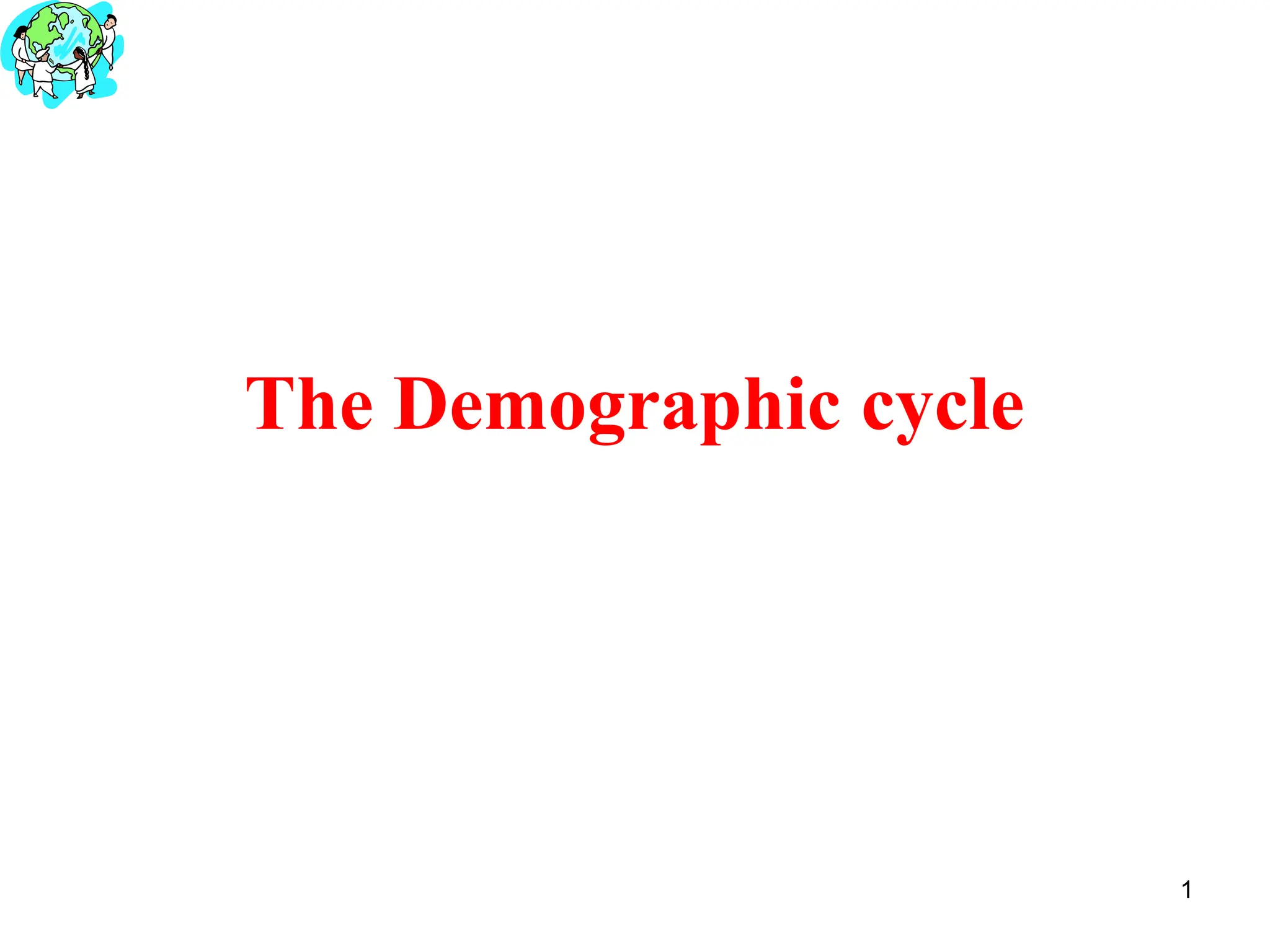 Demography and stages of demographic cycle | PPTX