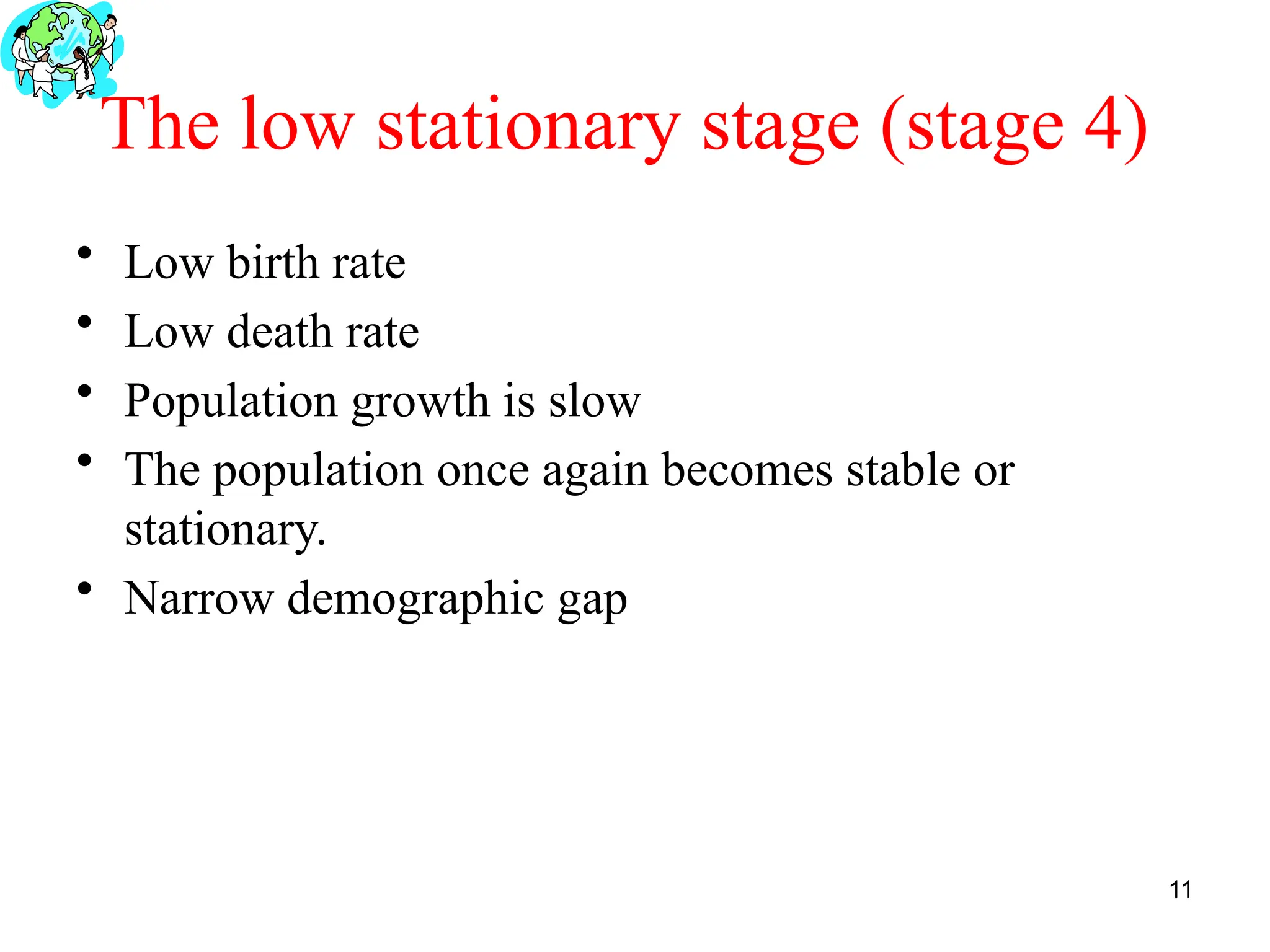 Demography and stages of demographic cycle | PPTX