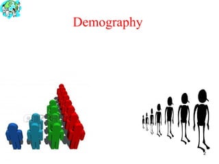 Demography and stages of demographic cycle | PPTX