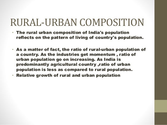 Demographic Features Of India