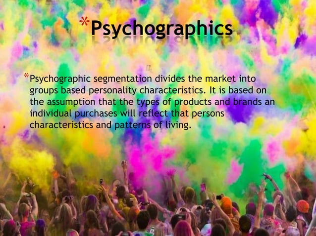 Demographics and psychographics | PPT