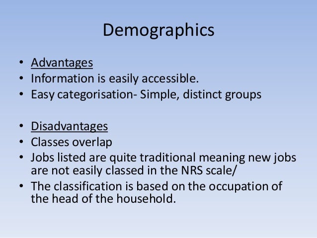 Demographics And Psychographics Examples