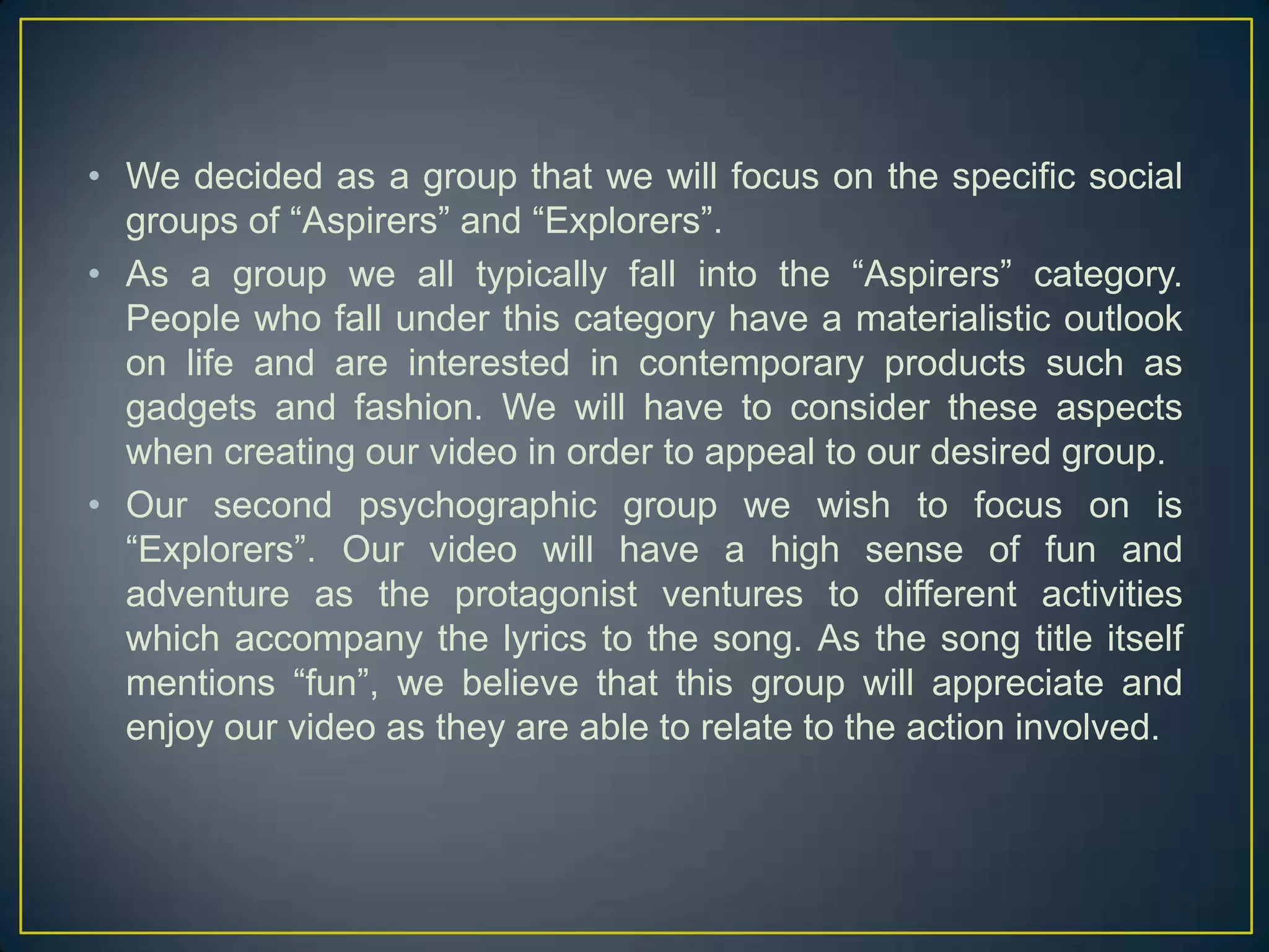 Demographics and Psychographics | PPTX