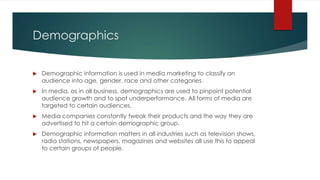 Demographics and Psychographics | PPTX