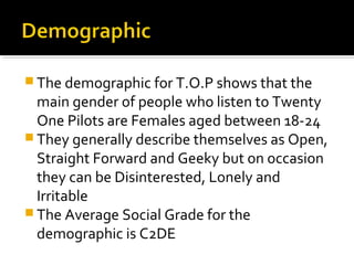 Demographics and target audience | PPT