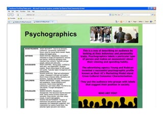 Demographics handout | DOC