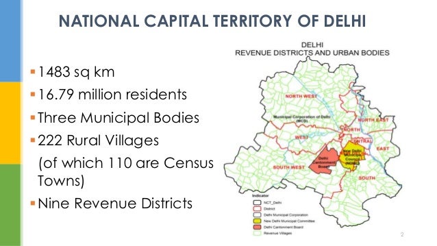 NATIONAL CAPITAL TERRITORY OF DELHI