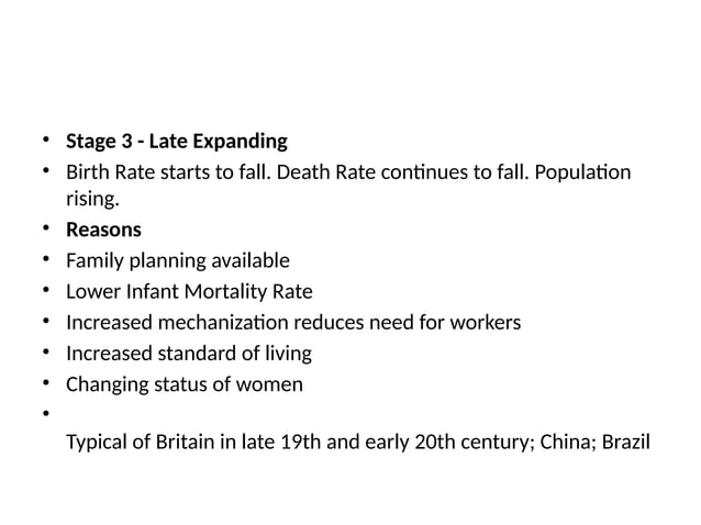 Demographic Transition Model for demographic cycle.pptx