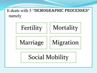 Demography | PPTX