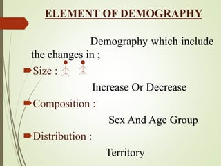 Demography | PPTX