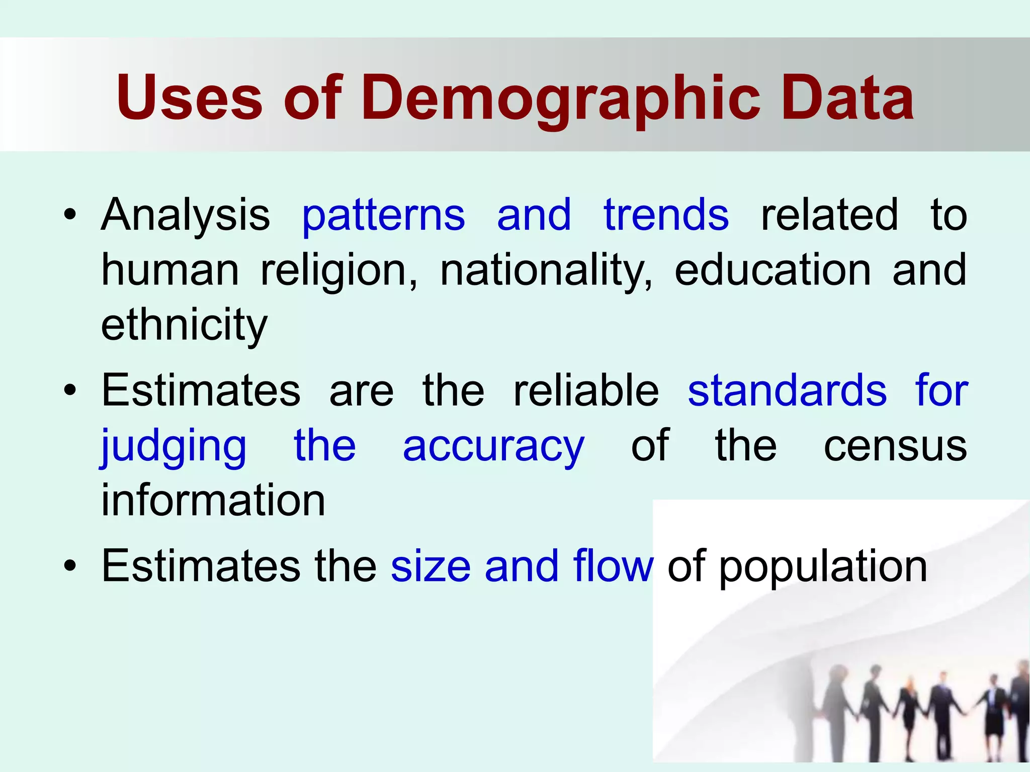 Demography | PPT