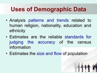 Demography | PPT