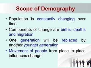 Demography | PPT