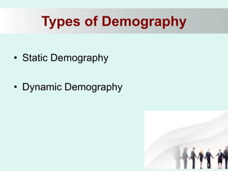 Demography | PPT