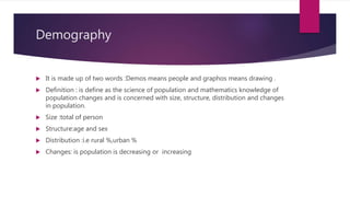 Demography | PPT