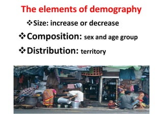 demography.pptx demography details history | PPTX