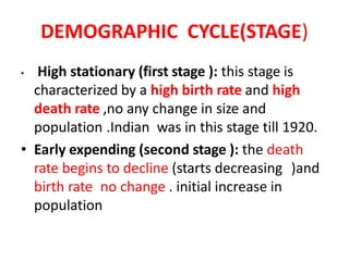 demography.pptx demography details history | PPT
