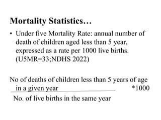 demography community health nursing pptt | PPTX